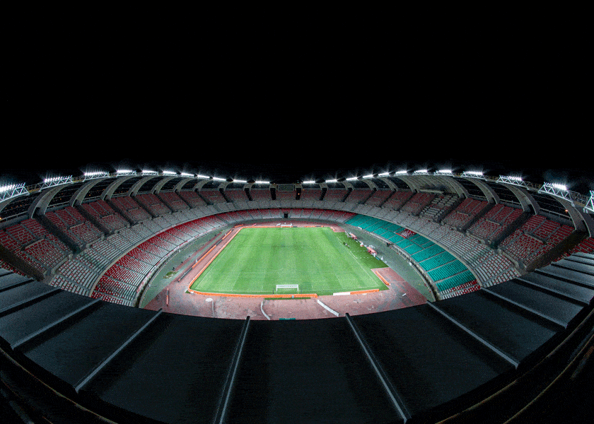 La nuova illuminazione a LED dello Stadio di Bari garantisce una ...